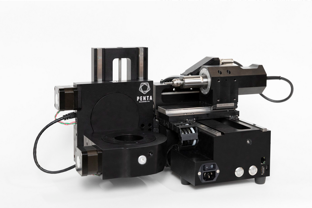 Pocket NC V2-50, 5-Achs-CNC-Fräsmaschine - IRATEC GmbH